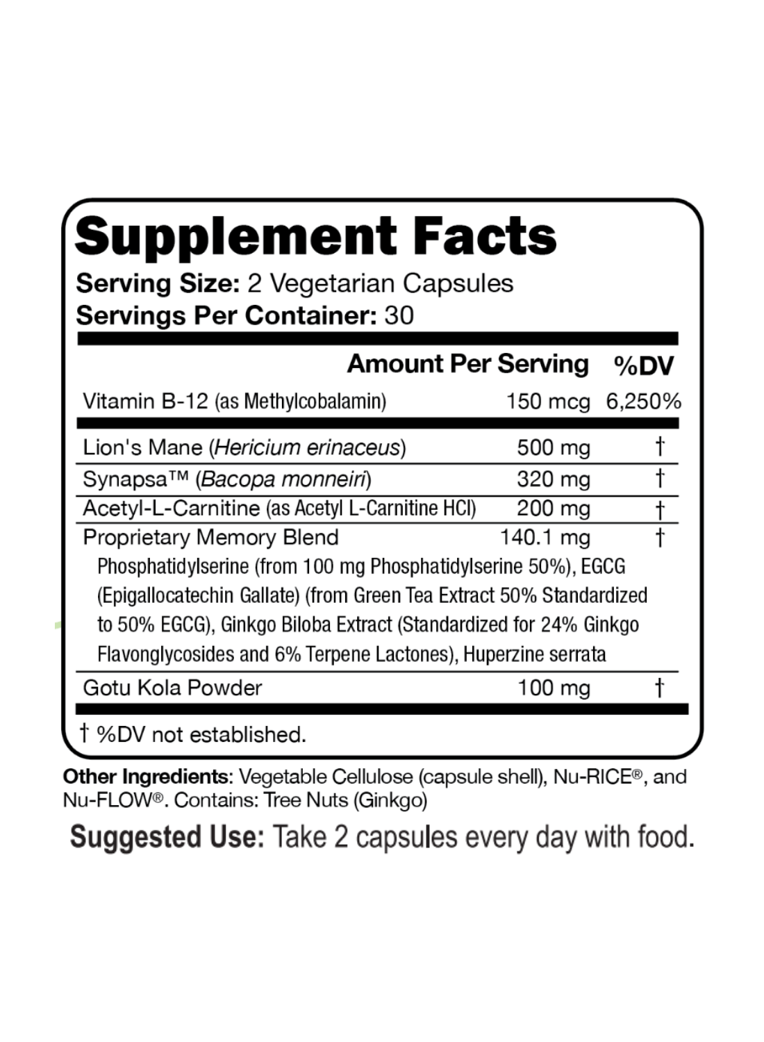 Memory Script ™ | Concentration Clarity and Mood Formula - Suzy Cohen