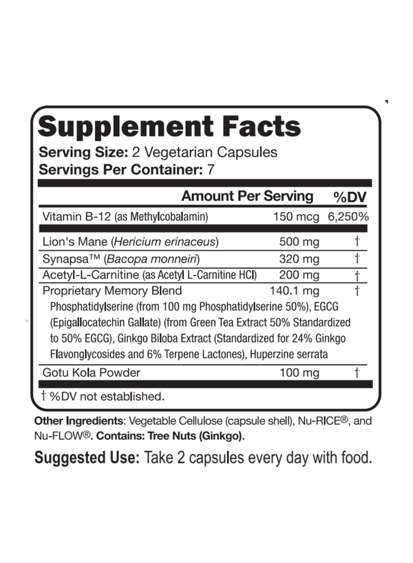 Memory Script™ 14 Caps - Suzy Cohen