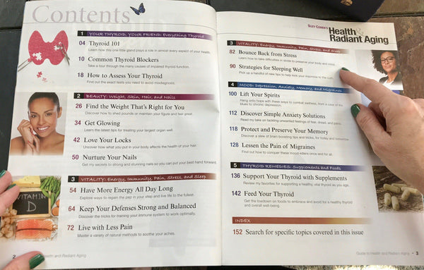 Health & Radiant Again - Thyroid Magazine by Suzy Cohen